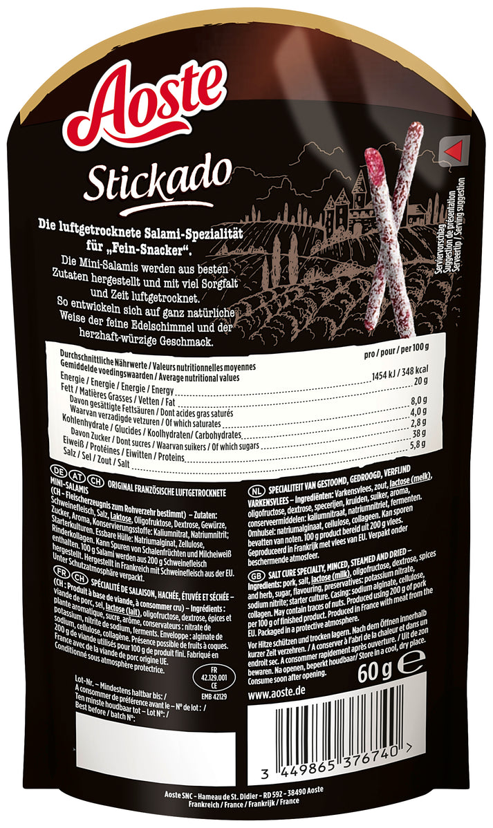 Stickado High Protein – Aoste.de