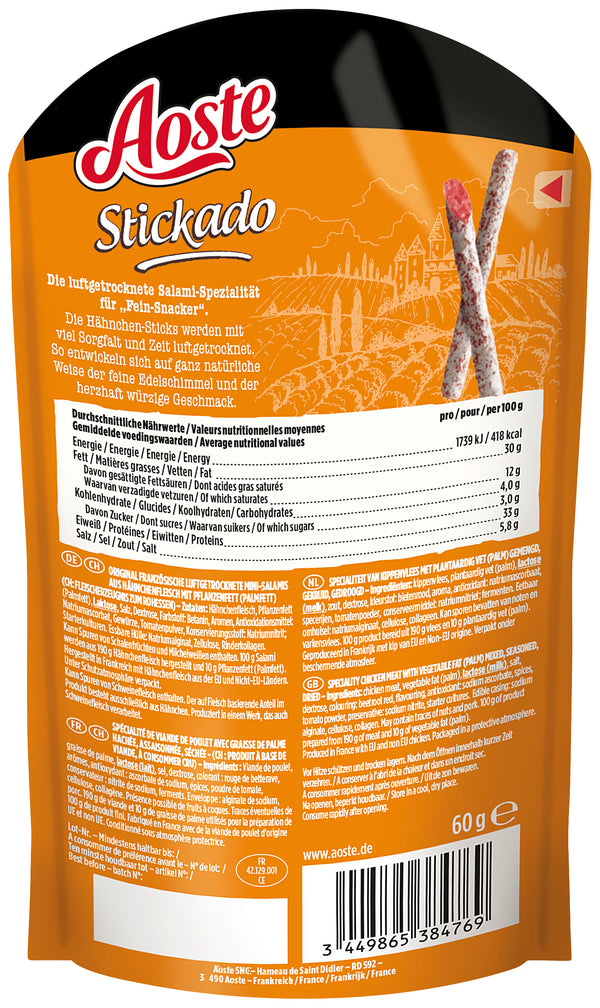 Stickado High Protein Hähnchen – Aoste.de